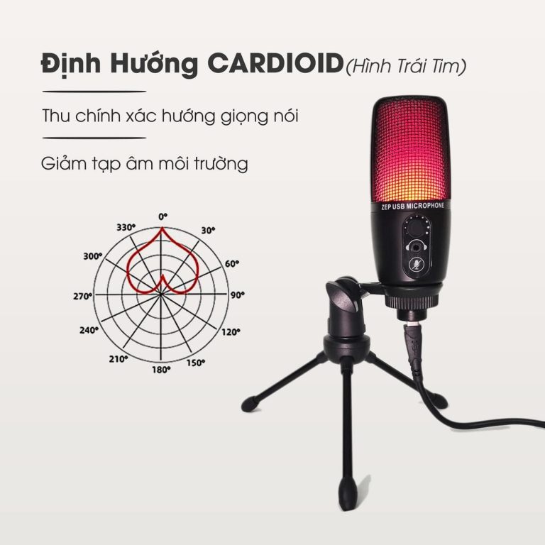 ZEP USB MICROPHONE - Trung Voice